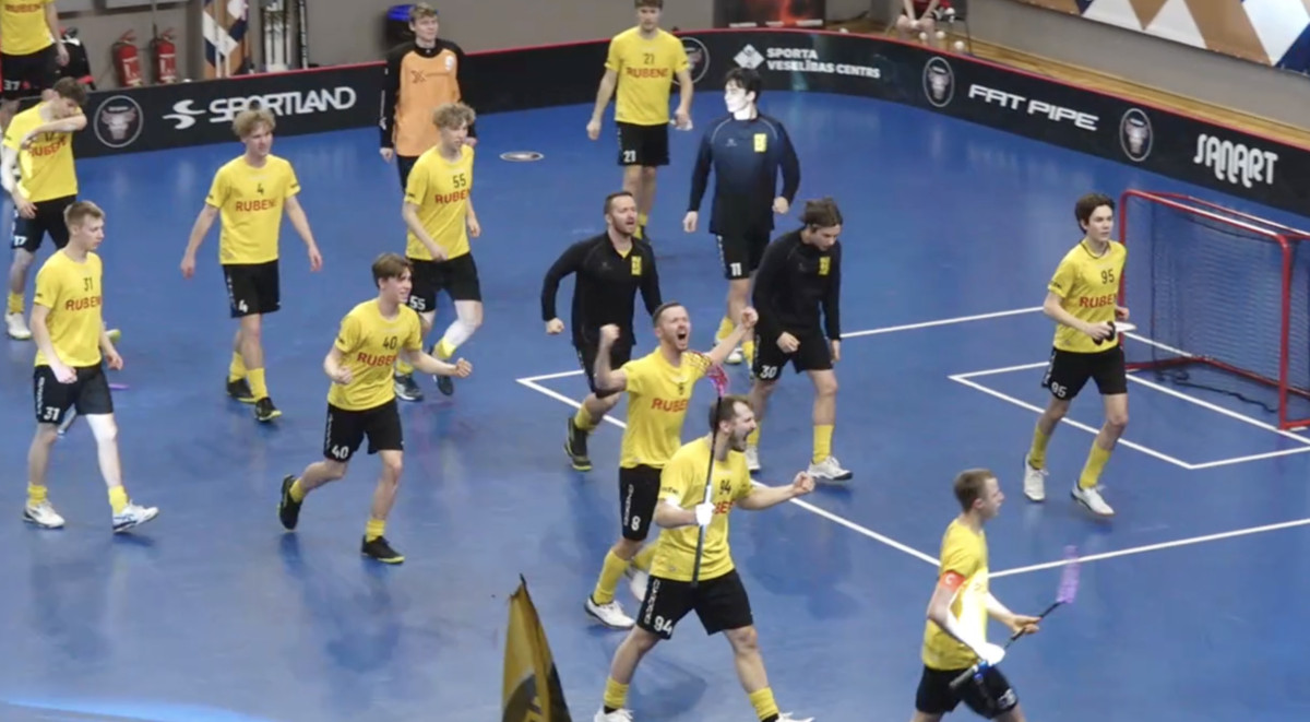 Video: "Rubene" uzvar un pagarina sēriju – Florbols – Sportacentrs.com