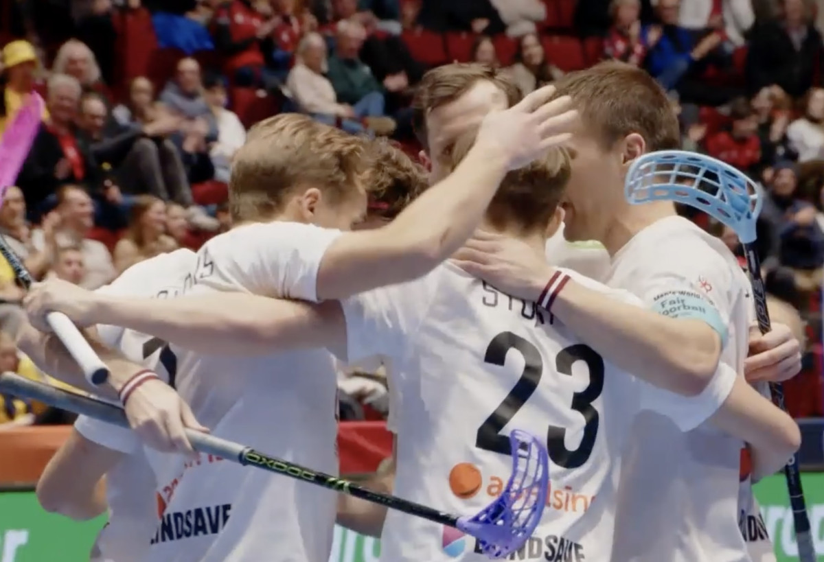 Video: Latvijas florbolistiem priekšā cīņa par vēsturisko bronzu ...